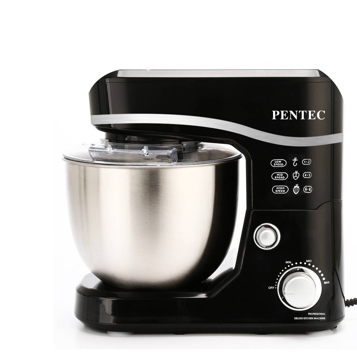 PENTEC Professional TAC-1823 Mixer With Stand Hand Mixer 3L Bowl
