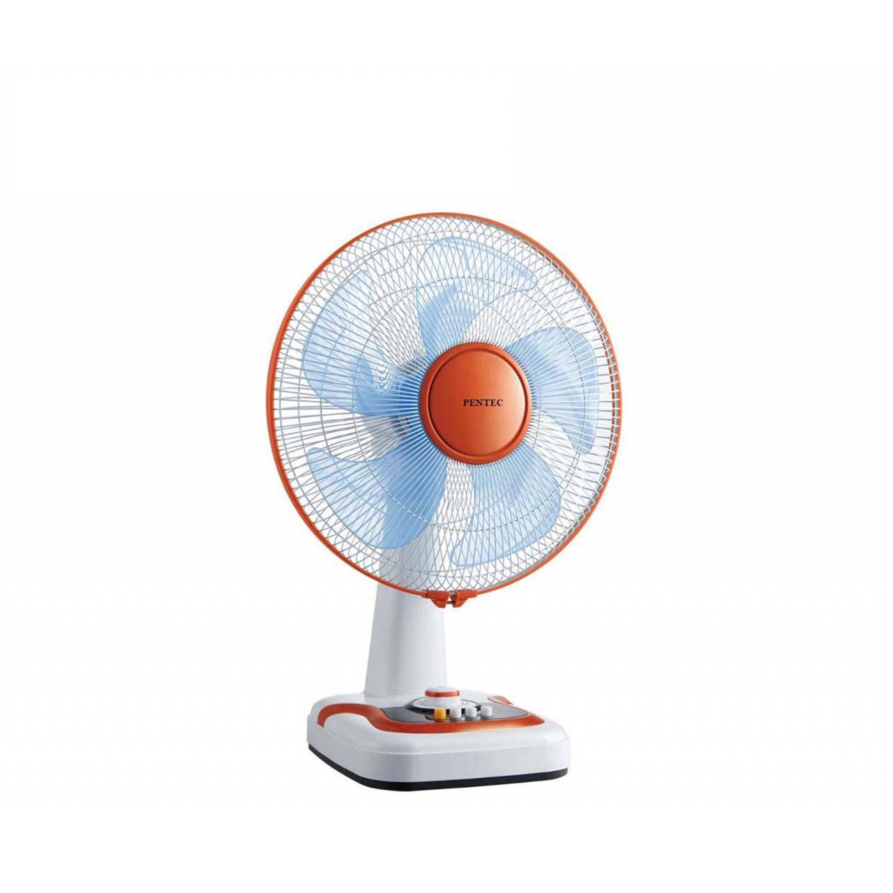 PENTEC 16" TAC-1606 Table Fan 5 Blades Wide coverage with oscillation ...