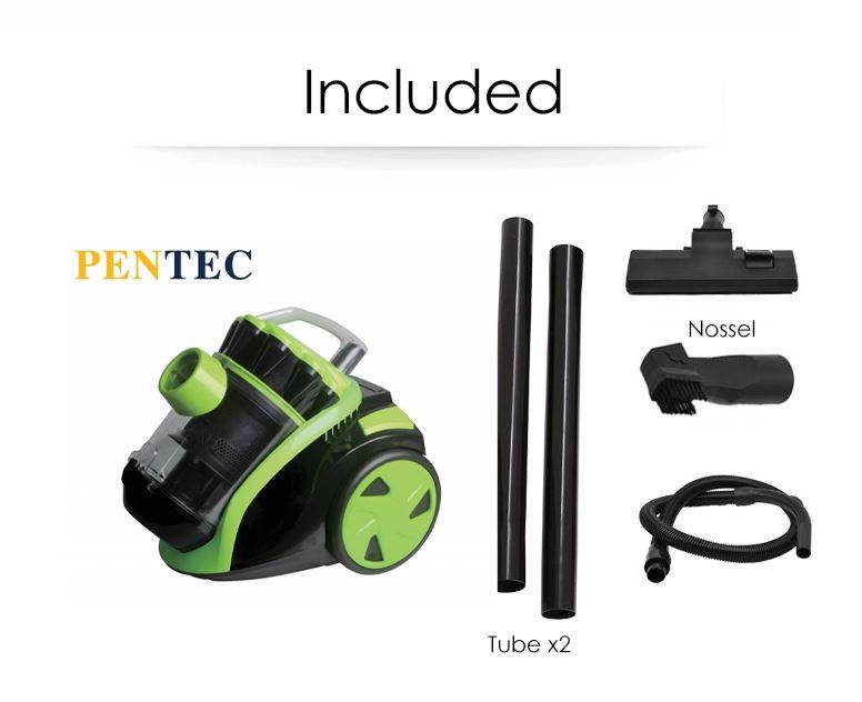 PENTEC Vacuum Cleaner TAC-276 Dry & Wet Vacuum Cleaner Dual Action TAC-276