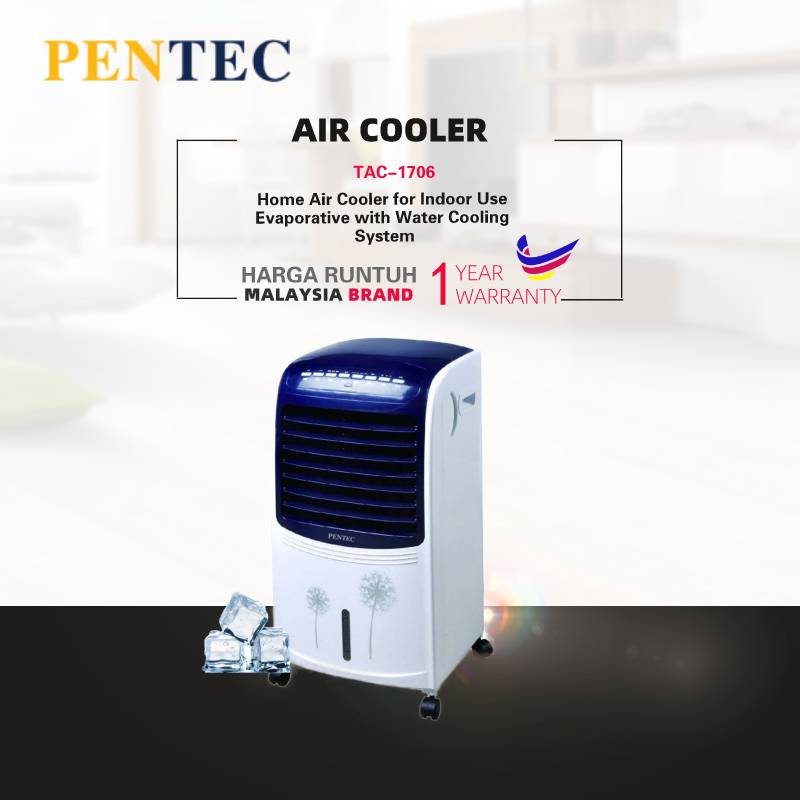 PENTEC Air Cooler TAC-1706 Home Air Cooler for Indoor Use Evaporative ...