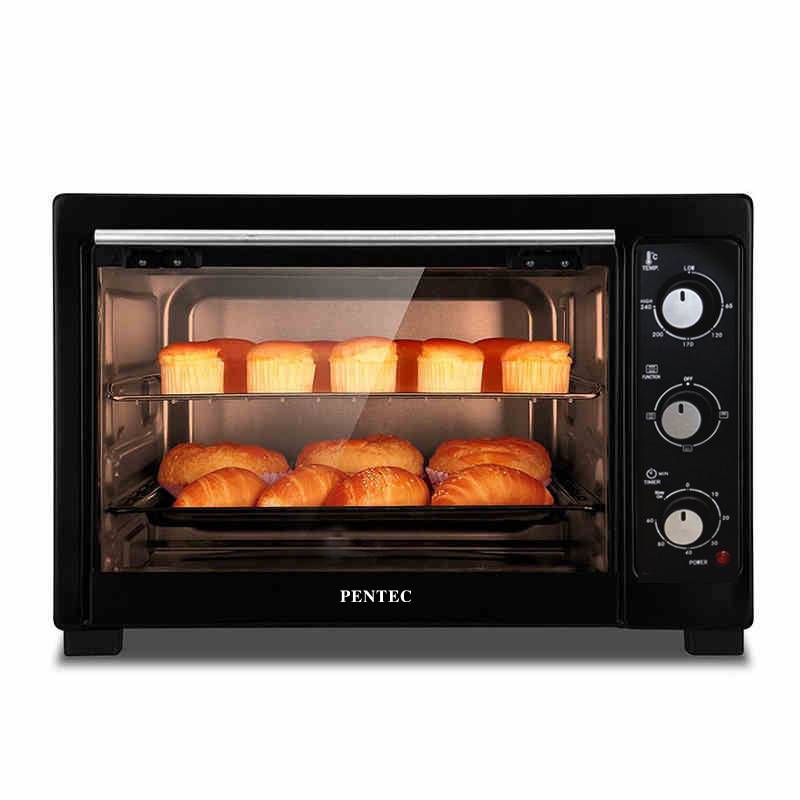 PENTEC Oven TAC-108 25L 1500W Pizza Toast Power and Heating Indicator ...