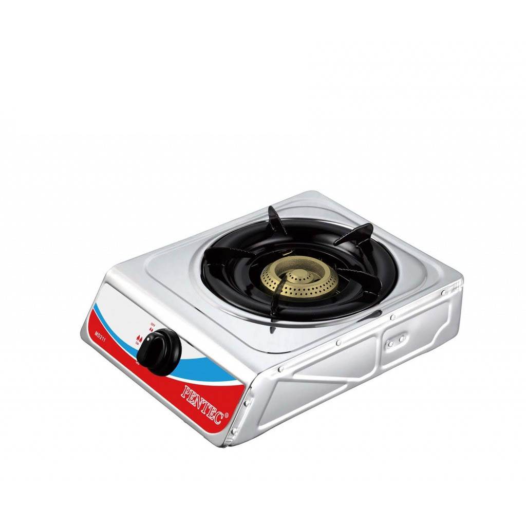 PENTEC Aluminium Gas Stove MD-211 Home Use Cook High Efficiency Burning ...