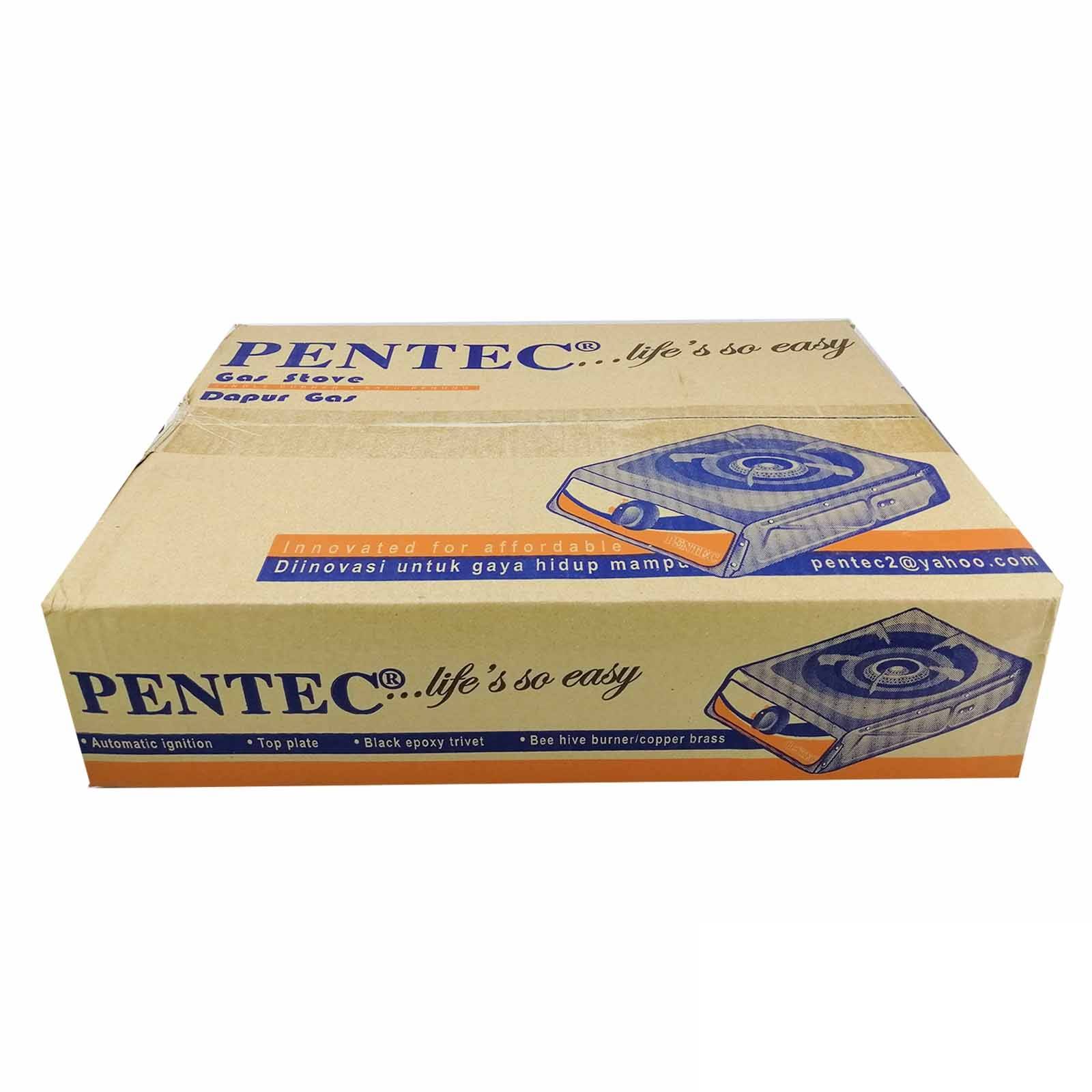 PENTEC Aluminium Gas Stove MD-211 Home Use Cook High Efficiency Burning ...