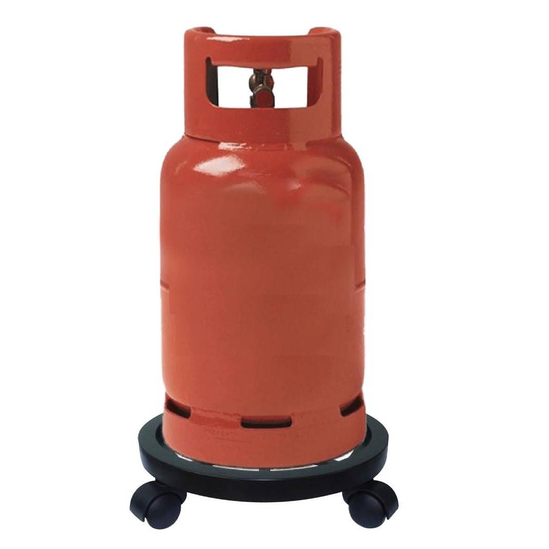 PENTEC Gas Stand FL-05 Roller Round Kitchen Storage Organizers