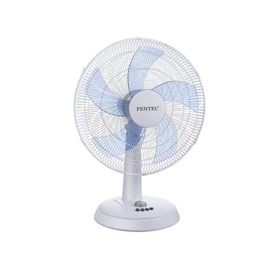 PENTEC Table Fan 18'' TAC-1619 5 Blades with Timer Strong Wind
