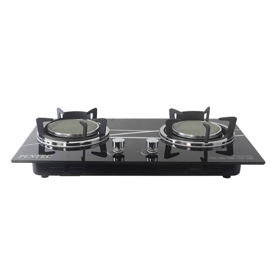 PENTEC Infared Burner Stove MD-827 Tempered Glass Built-In Gas Cooker